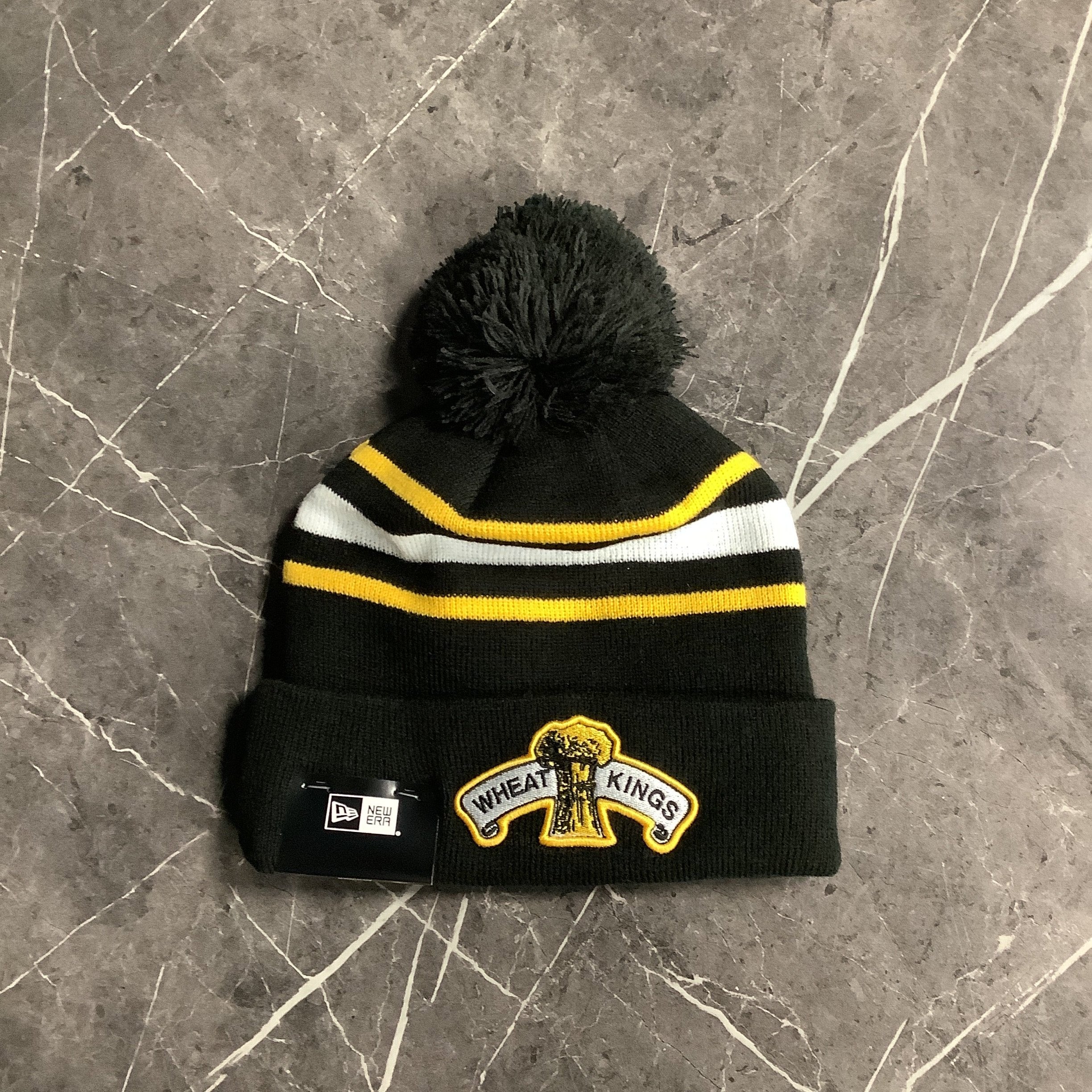 New Era Pom Toque - Retro Logo – Brandon Wheat Kings Team Store